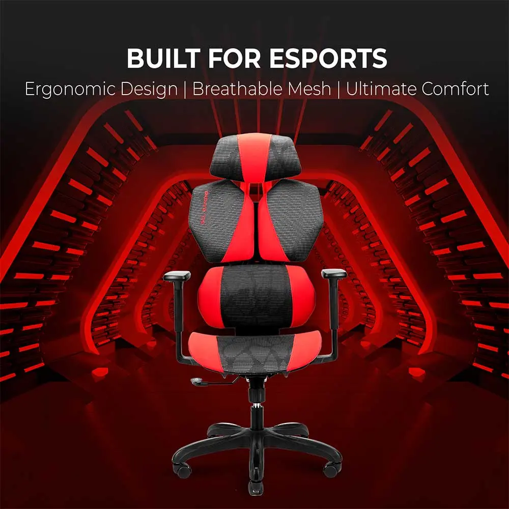 Super Challenger 1.0 Gaming Chair Red | SCL Gaming