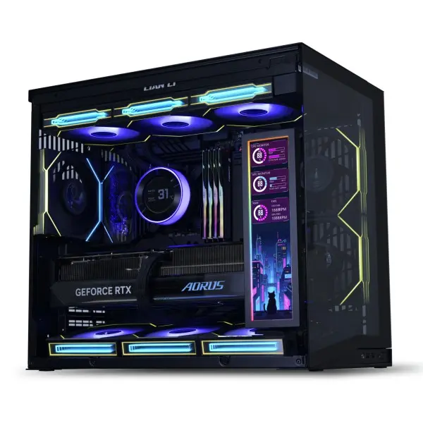 Lian Li 8.8 Inch Universal Screen US88v1 Black (G89-SM088X-IN)