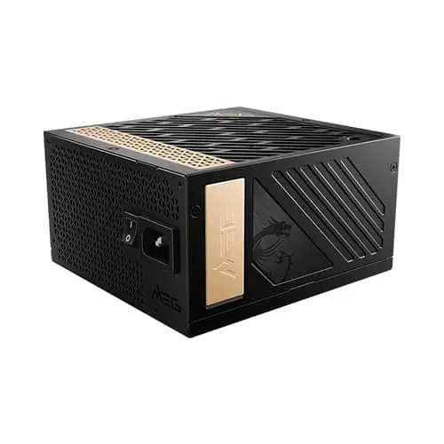 MSI MEG Ai1300P 1300 Watt PCIE5 ATX 3.1 Fully Modular Power Supply (MEG ...