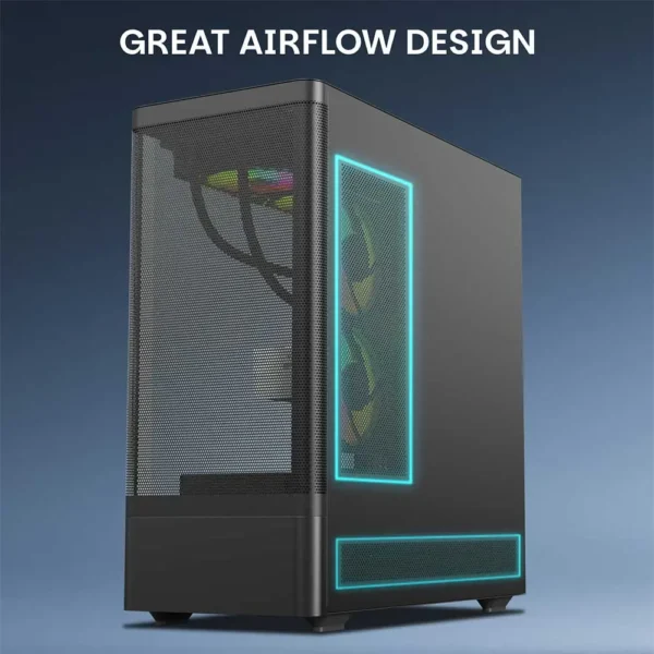 TAG Aurora M Micro ATX Mid Tower Gaming Cabinet