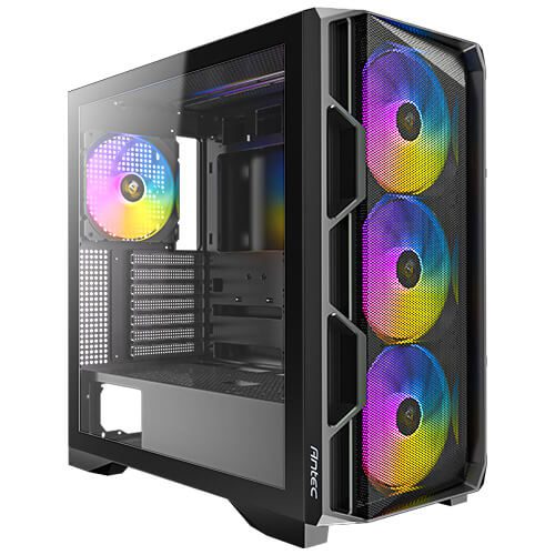 Antec AX1000 ARGB Lite E-ATX Mid Tower Gaming Cabinet
