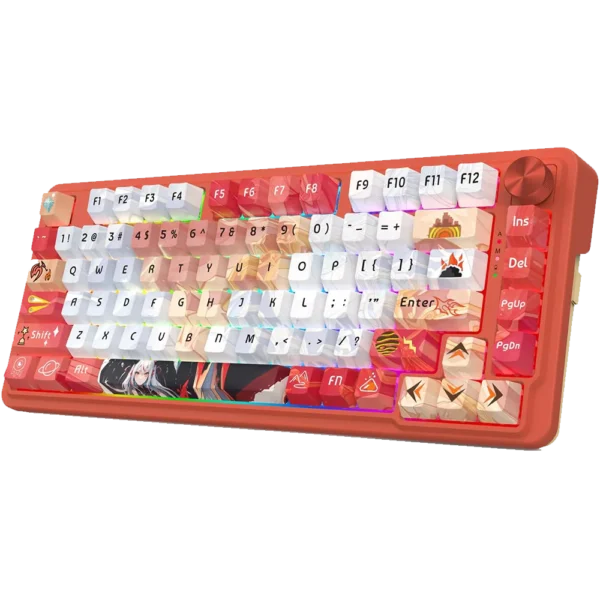 REDRAGON K673 Ucal Pro Anime 75% Mechanical Wireless Gaming Keyboard ...